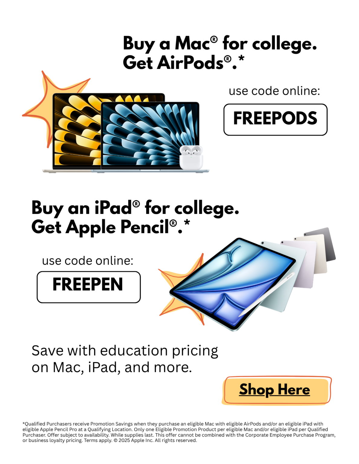 UT Freshman Orientation - HiED Tech Store